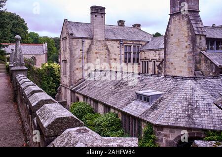 England, Cornwall, Lanhydrock (National Trust), the former home of the ...