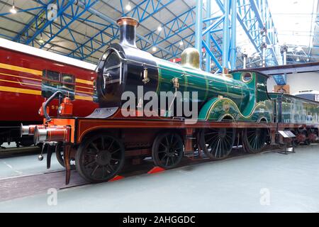 D Class Steam Train 737 in the Great Hall of the National Railway ...