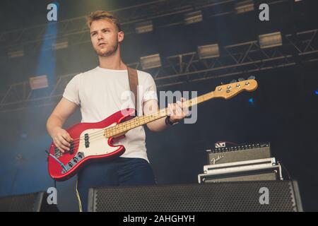 Sam fender live at standon calling festival 2018 Stock Photo - Alamy