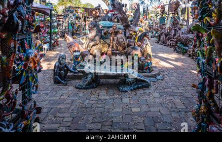 Barberville Roadside Yard Art Emporium in Pierson, Florida. (USA Stock ...
