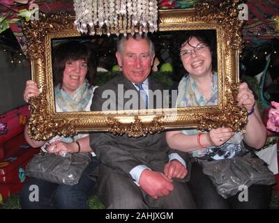 Prince of Wales attending the Ideal Home show in London. Where he ...