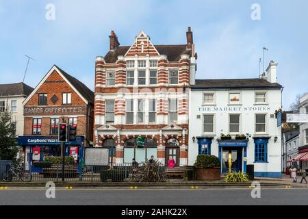 Reigate town center Stock Photo - Alamy
