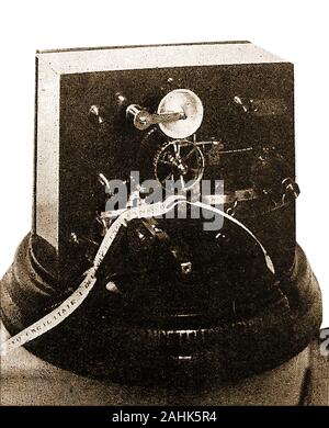 Telegraphy & Ticker-tape Machine c1940s - The patented Exchange ...