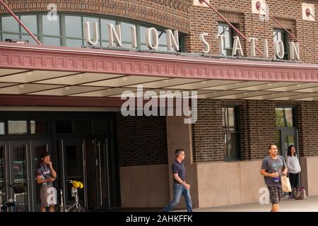 Springfield Union Amtrak Train Station Springfield MA Stock Photo - Alamy