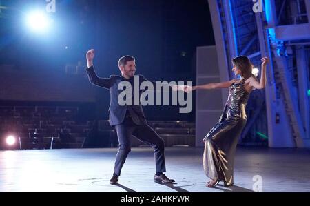 FLIRTY DANCING, from left: contestants Brandon, Erin, 'Episode 1 ...