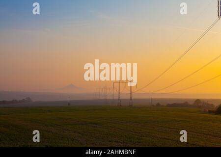Hazmburk medieval castle in Northern Bohemia Stock Photo - Alamy