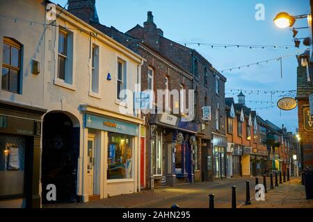 Burscough Street, Ormskirk town centre, Lancashire, England, UK Stock ...