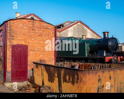 7202 - 72xx Class GWR Steam Train, Didcot Parkway, Oxfordshire, England ...