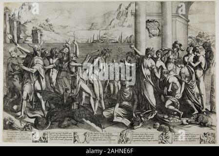 The Calumny of Apelles, an allegorical painting by the Italian painter ...