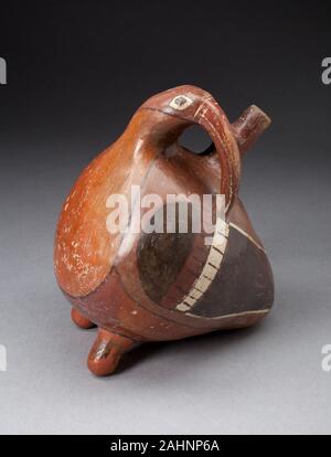 Nazca. Vessel in the Form of a Long-Kecked Bird, Possibly a Goose. 180 ...