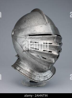 This 16th-century European close helmet from the MET collection is a ...