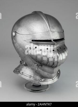 This 16th-century close-helmet is a Renaissance armor piece ...