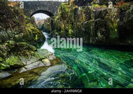 Birks Bridge, in The Lake District, Cumbria, UK Stock Photo - Alamy