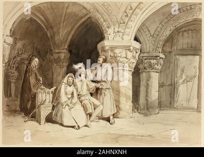 Clarkson Stanfield - Edwy and Elgiva Stock Photo - Alamy