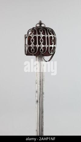 Basket-Hilted Broadsword (Claymore), c. 1760, Scottish, Scotland, Steel ...