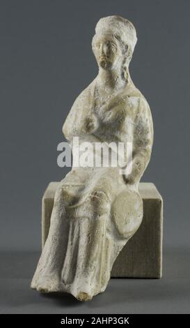 Statuette of a Seated Goddess ,Greek, Greece, 17 cm, late, 6th century ...