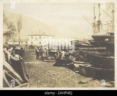 The Port of Balaklava, Crimea 1855 Stock Photo - Alamy