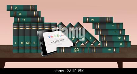 Encyclopedia books vs. internet search engine as a source of ...