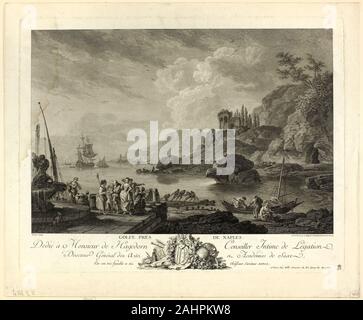 This 18th-century etching print by Adrian Zingg and Johann Adolph ...