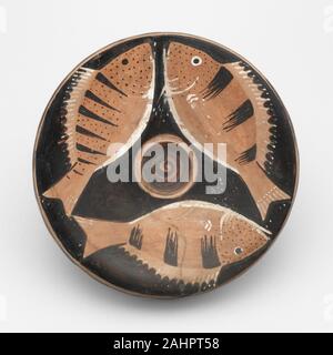Ancient Greek. Fish Plate. 350 BC–325 BC. Canosa di Puglia. terracotta ...