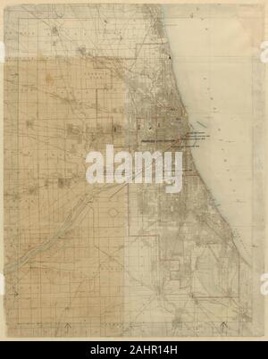 Daniel Hudson Burnham (Architect). Plan of Chicago, Plate 62, Plan of a ...