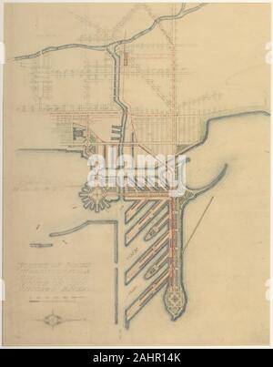 Daniel Hudson Burnham (Architect). Plate 79 (2 Drawings) from The Plan ...