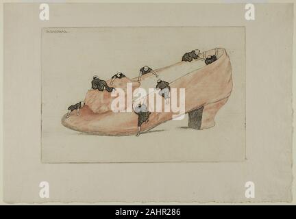 The Assault of the Shoe, 1888, Henri Charles Guérard, French, 1846-1897 ...