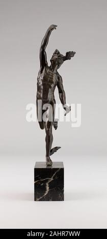 This bronze sculpture of Mercury, the Roman god of commerce ...