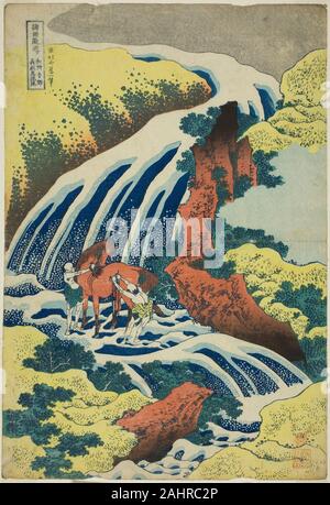 Yoshitsune’s Horse-washing Falls at Yoshino in Yamato Province (Washu ...