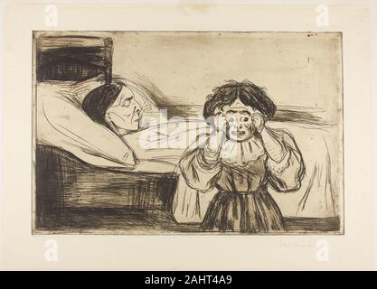 Edvard Munch - The Dead Mother and Child Stock Photo - Alamy