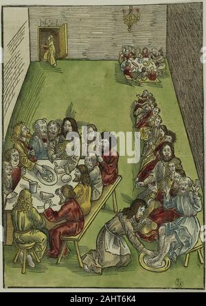 'Christ and the Disciples Before the Last Supper' (1909) by Henry ...