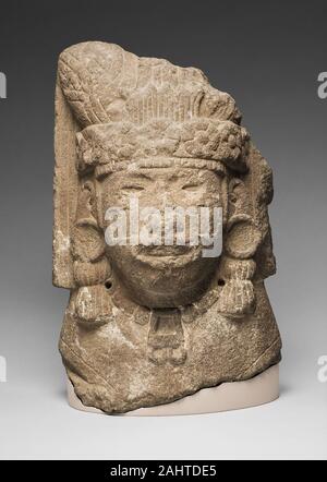 Aztec Goddess of Maize or Corn, a fertility deity adorned with corn and ...