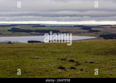 View over Derwent Reservoir from Muggleswick Common Stock Photo - Alamy