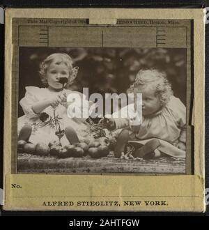 Nieces - Flora holding flower, and Hedwig. Alfred Stieglitz; American ...