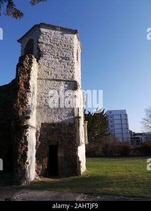 England Hampshire Basingstoke Holy ghost ruins Stock Photo: 48593232 ...