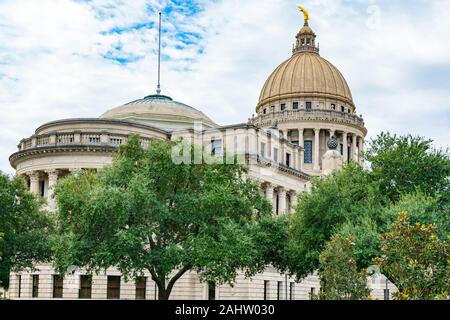 Exterior of the Mississippi State Capitol Building in Jackson Stock ...