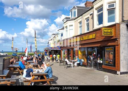 Whitley Bay town centre shops on Whitley Road north east England UK ...