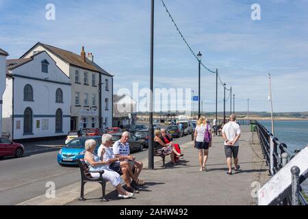 The Quay, Appledore, North devon, England, UK. February 2019. The ...