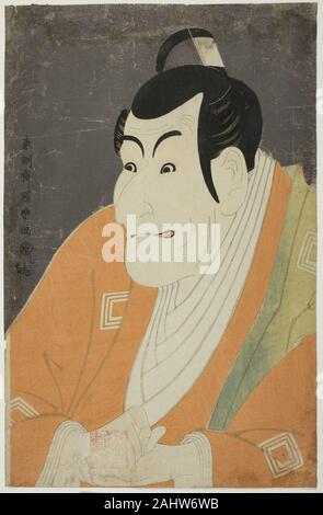 Sharaku was a famous Japanese ukiyo-e artist known for his portraits of ...