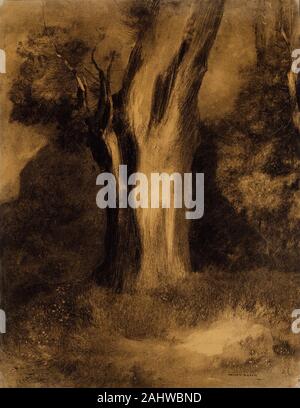 Redon - Tree, c. 1875 Stock Photo - Alamy