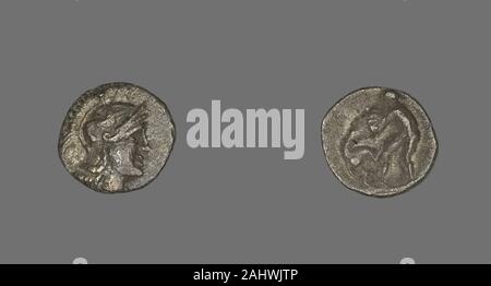 Ancient Greek. Obol (Coin) Depicting a Dove. 400 BC–323 BC. Ancient ...