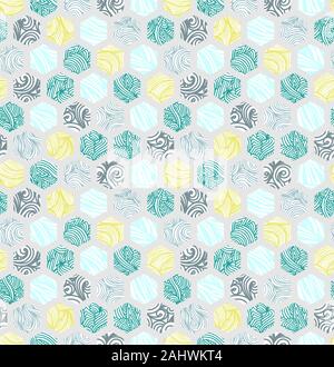 Background abstract geometric hexagon pattern for design. Vector ...