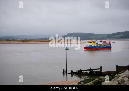 Pride of Exmouth, Stuart Line Cruises Ferry Boat on the Exe Estuary ...