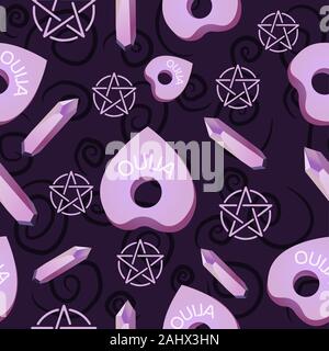 Seamless pattern with crystals and minerals Stock Vector Image & Art ...