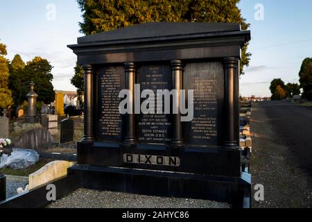 Peter McCabe at Dundonald Cemetery in Belfast, he has unearthed a host ...