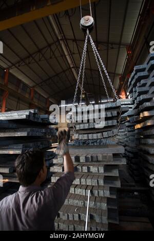 Steel bars rebar vertical Stock Photo - Alamy