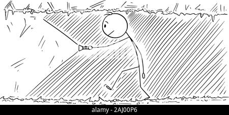 The Man Cave - Vector illustration Stock Vector Image & Art - Alamy