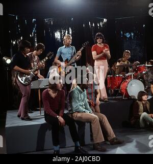GEORGE BAKER SELECTION pop group with Baker third from left and ...