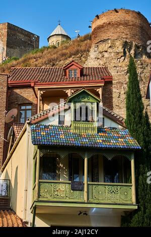 Georgia, Tbilisi, Old Tbilisi or Dzveli Kalaki, the Little Synagogue of ...