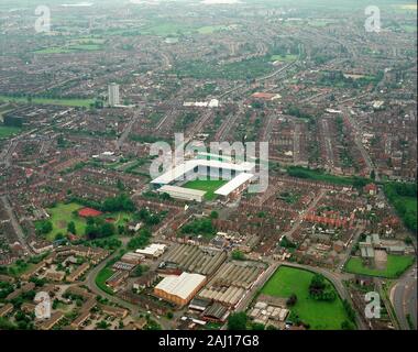 An aerial view of Coventry City's Highfield Road football ground in ...